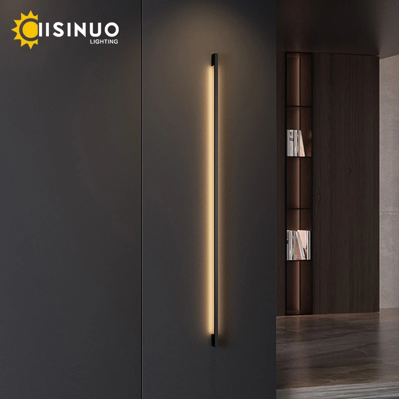 Moderno-e-minimalista-longa-l-mpada-de-parede-led-wall-mounted-luz ...