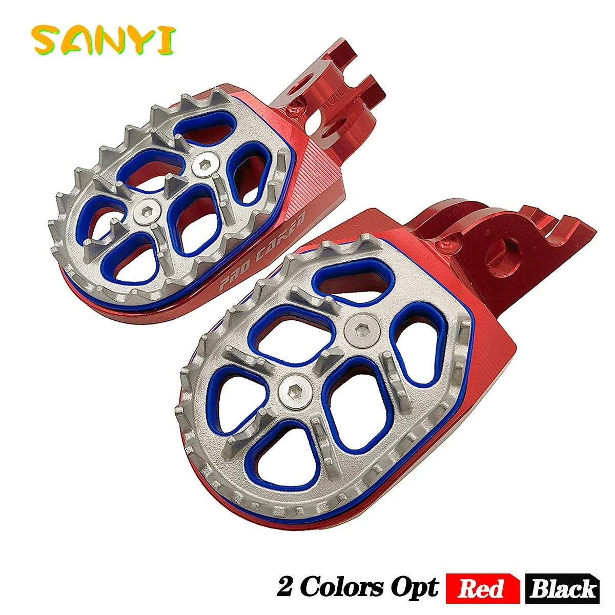 CNC-FootRest-Footpegs-Foot-Pegs-Pedals-For-HONDA-CR125R-CR250R-CRF150R ...