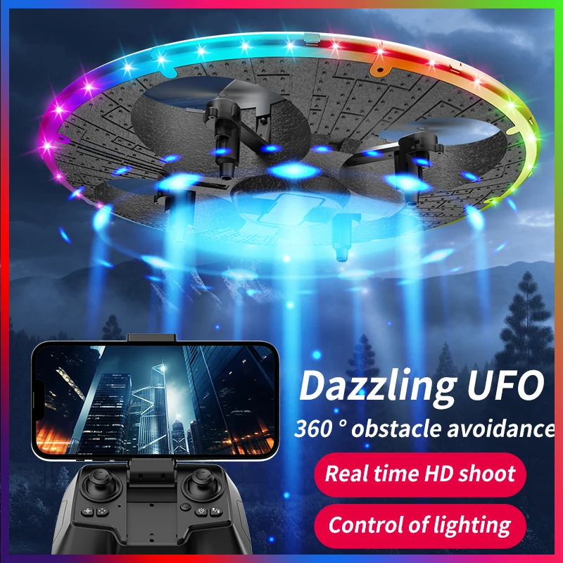 Simulation-UFO-Mini-Drone-Dron-8K-4K-Quadcopter-with-Camera-Real-Time ...