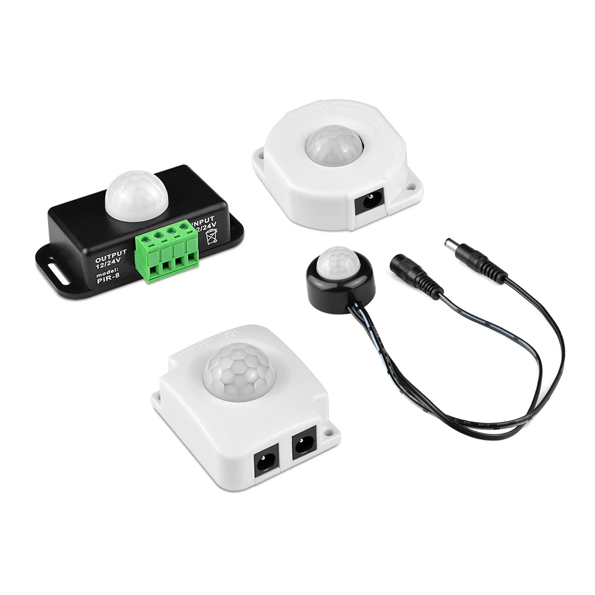 Led Strip Light Pir Motion Sensor Switch 12v-24v Ir Infrared Human Body ...