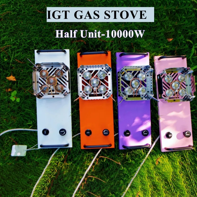 SmiloDon IGT Camping Stove, 10000W Portable 0.5 Unit Stove with ...