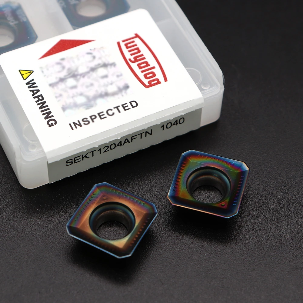 SEKT1204 AFTN 1040 CNC Metal Milling Turning Tools color blade Carbide ...