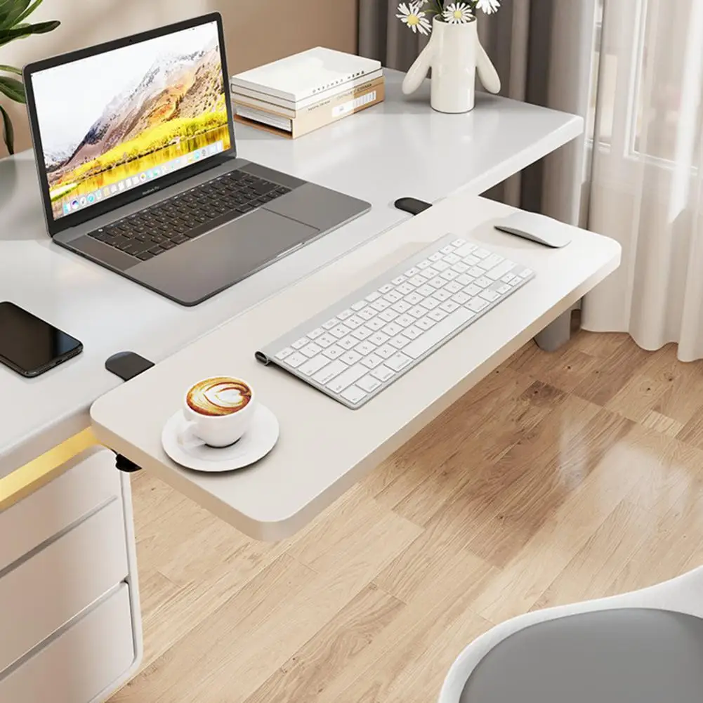 Desk Extender Board with Adjustable Clamp Universal Home Office ...