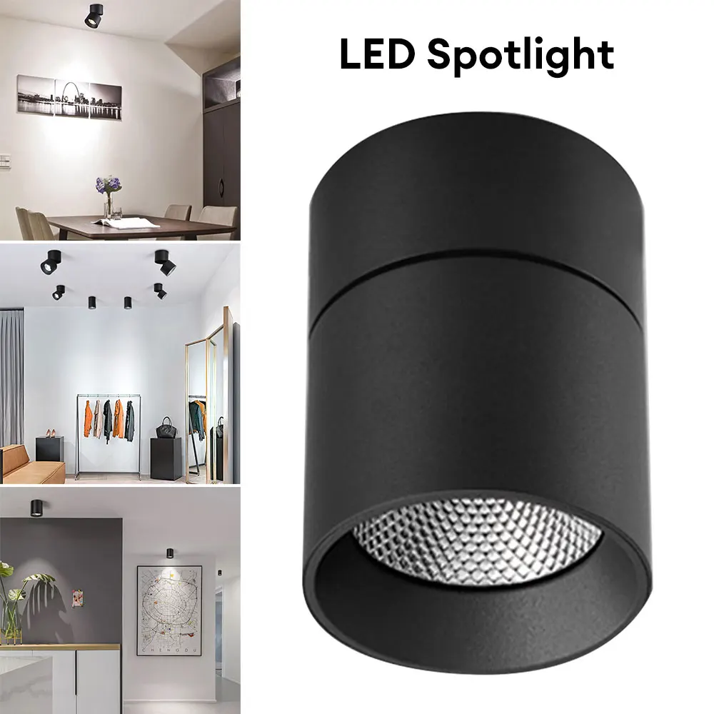 Spot-LED-Downlight-Foldable-Ceiling-Light-Spotlight-7W-10W-15W-Surface ...