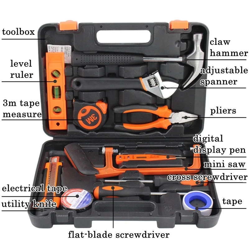 Hardware Tools With Their Name