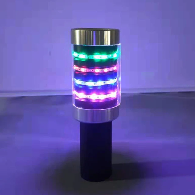 1Db Led Flash Bot Két Fejű Lézer Projektor Könnyű Pezsgő Palack Strobe ...