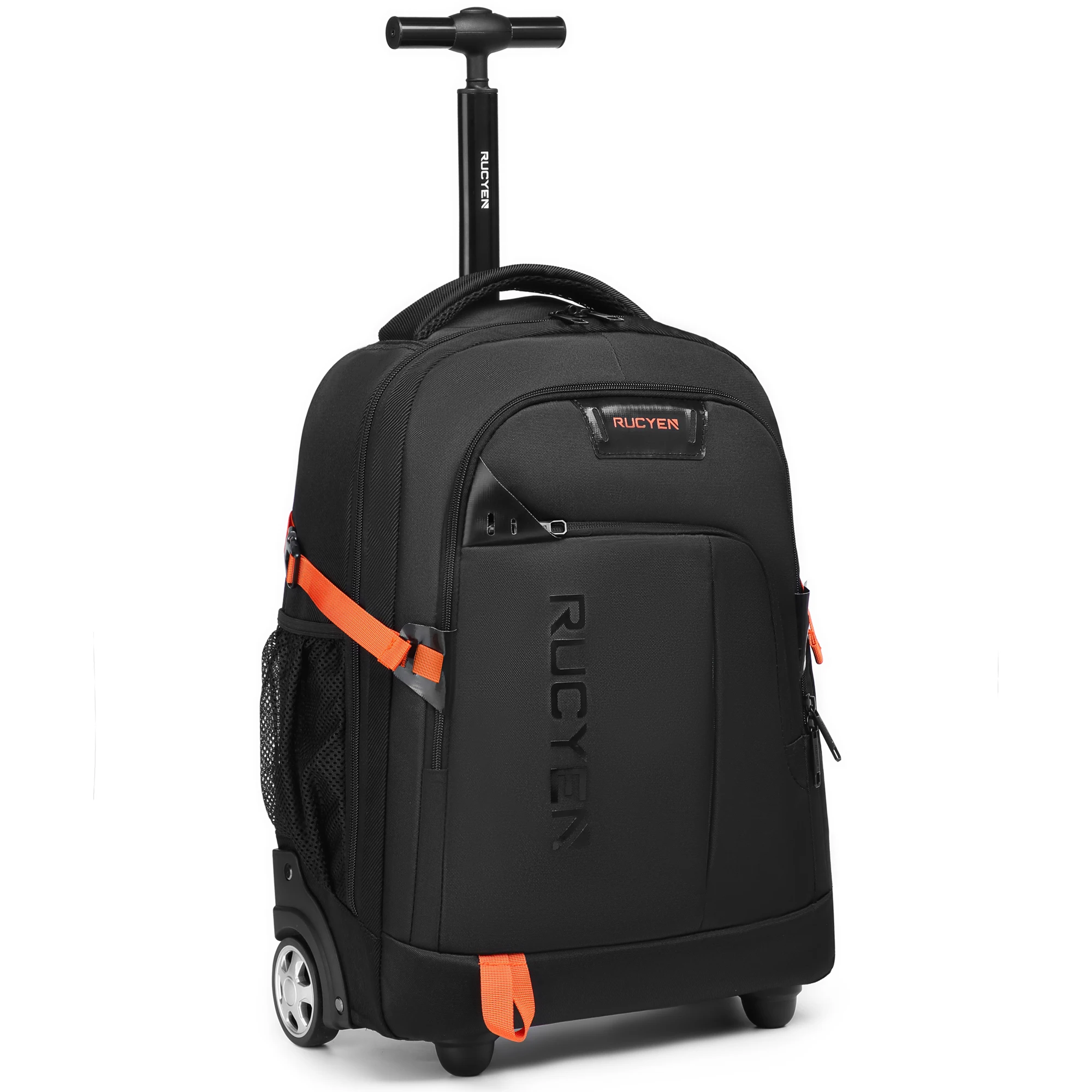 Trolley-Luggage-Backpack-with-Wheels-Rolling-Backpack-Detachable-Wheels-Business-Travel-Laptop ...