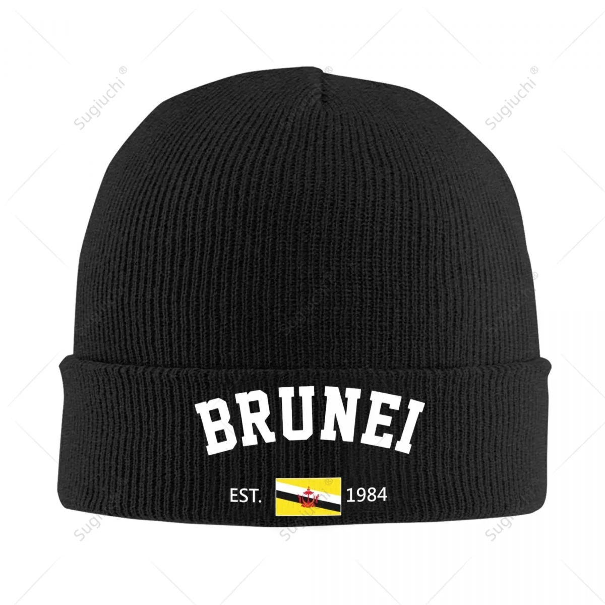 Knitted-Hat-Unisex-Brunei-EST-1984-Independence-Day-For-Men-Women-Boys ...
