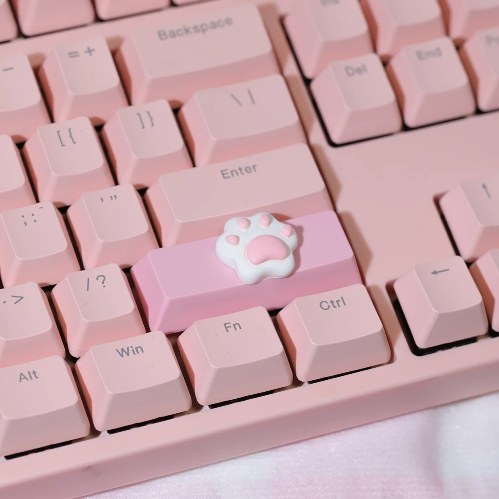 2-75u-Shift-Cat-s-Paw-Keycaps-For-Cross-Shaft-Mechanical-Keyboard-DIY ...