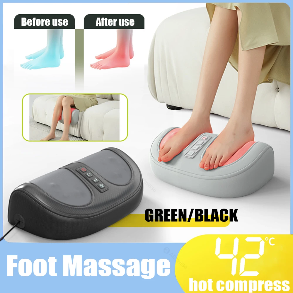 Hot-Compress-Electric-Foot-Massager-Feet-Machines-Shiatsu-Deep-Kneading ...