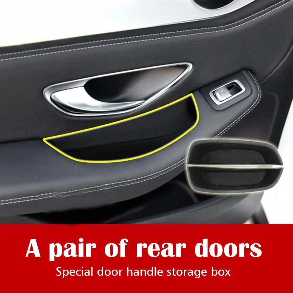2Pcs-Car-Front-Rear-Door-Storage-Box-For-Right-Handles-Organizer ...