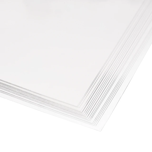 Hard Plastic Paper Protectors Clear