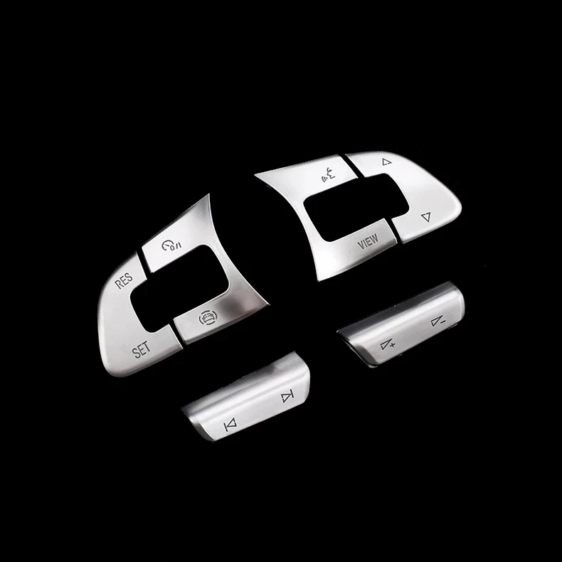Car Multifunctional Steering Wheel ACC/Volume Switch Decorative Buttons ...