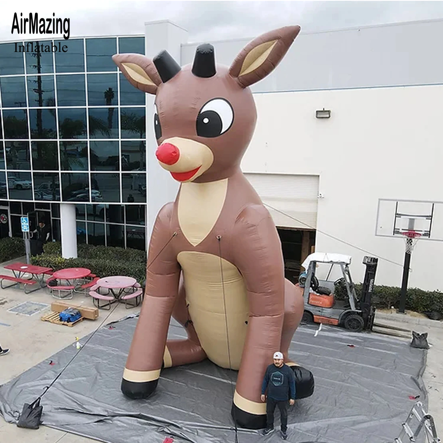 Christmas-Outdoor-Decoration-Inflatable-Rudolph-With-Red-Nose-10ft-16ft ...