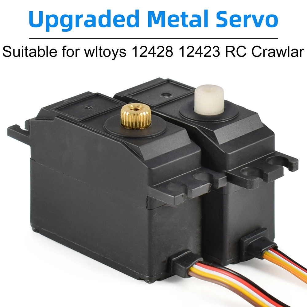 Rc Parts Wltoys 12423 Servo | Servo Upgrade Wltoys 12428 | Wltoys 12428 Gear Upgraded - Parts ...