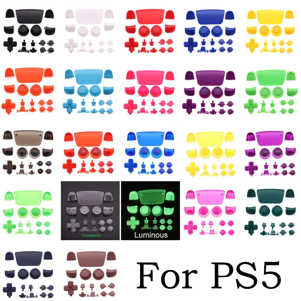 Juego-completo-de-botones-para-mando-de-PS5-V1-1-0-BDM-010-Thumb-Sticks ...
