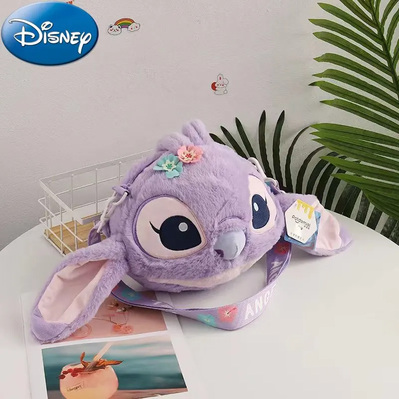 Disney's Lily Stitch Stitch Purple Lavender Anki Plush Action Figure ...