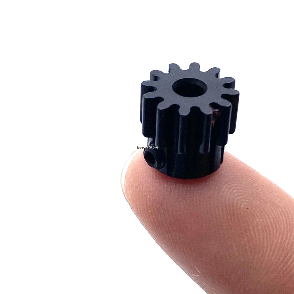 0.8M 11T 12T 3.1mm Carbon Steel Step Gear Precision wear-resistant ...