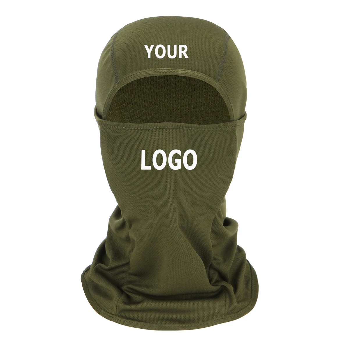 UV Protection Balaclava Cap Custom Logo Face Mask Outdoor Cycling ...