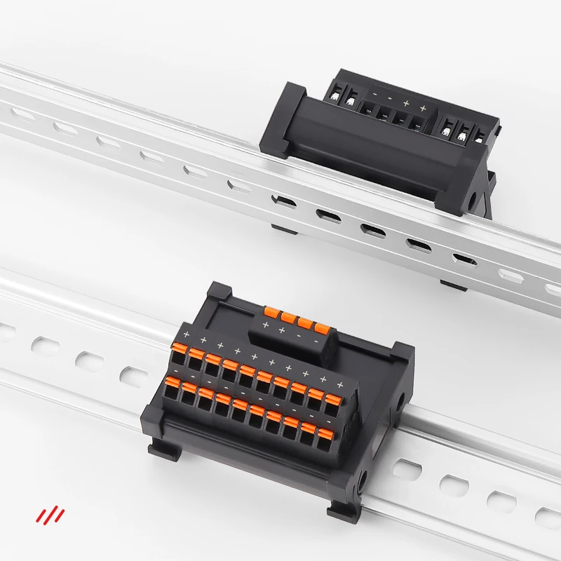 ENMG 1-In-1-Out to 2-Out DIN Rail Terminal Block – Heavy-Duty Feed ...