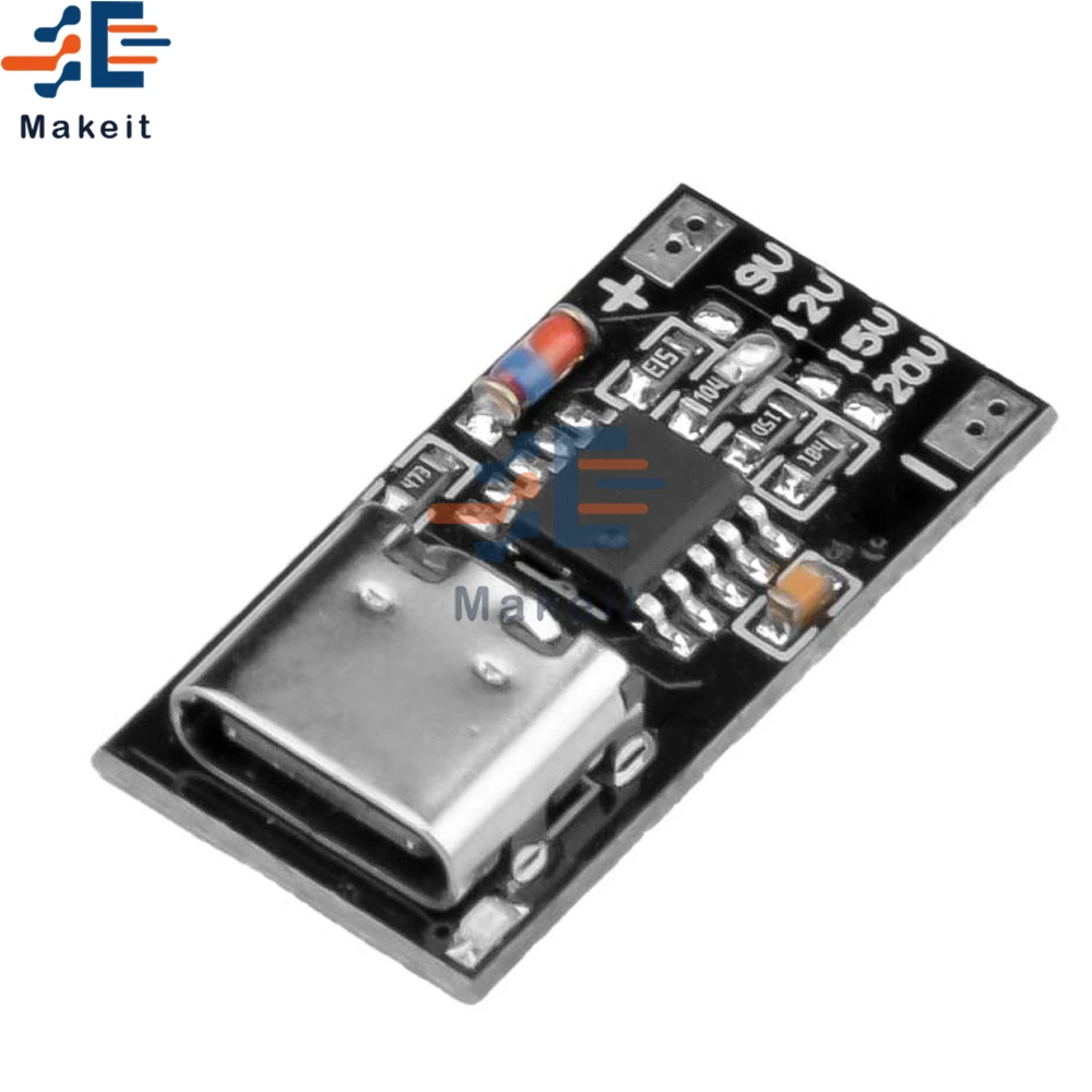 USB-C PD Trigger Board Module PD/QC Decoy Board Fast Charge USB Type-c ...