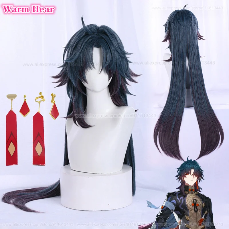 Wigs-Blade-Cosplay-Wig-100cm-Dark-Blue-Brown-Red-Anime-WigsBlade-Wigs ...