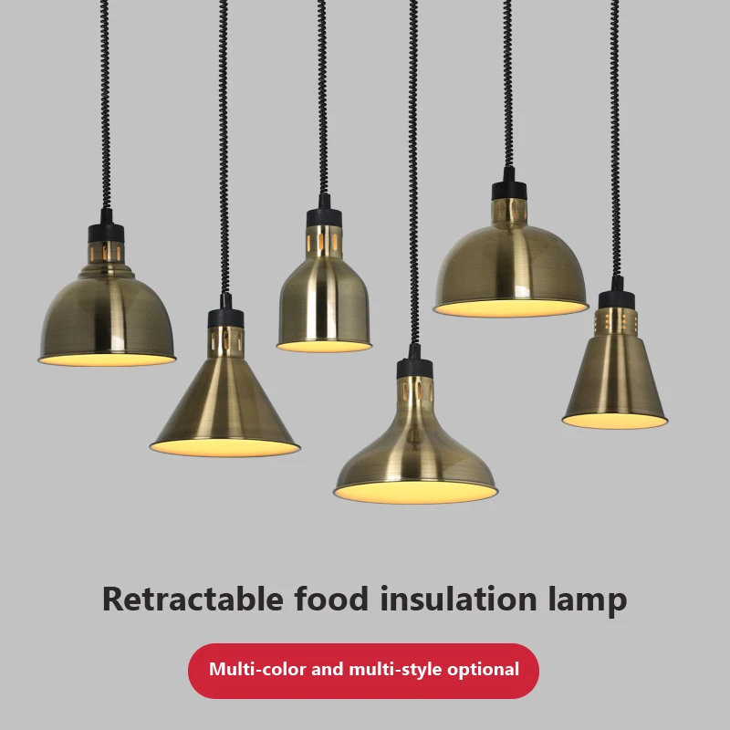 Heat-Lamp-Electric-heat-lamp-Food-heating-or-holding-Pendant-Light ...