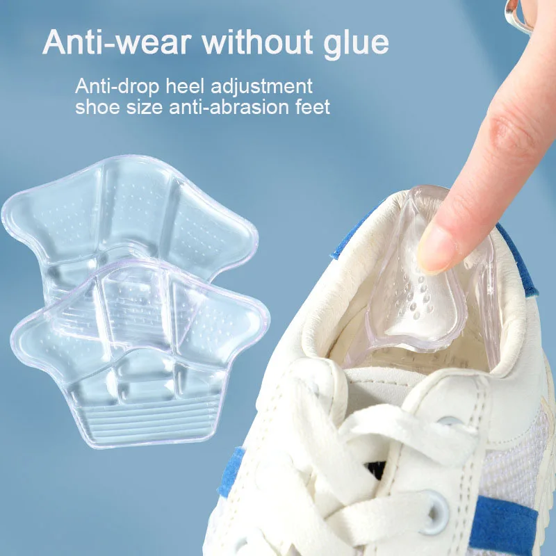 Silicone Heel Stickers Insoles Patch Heel Pads for Shoes Pain Relief ...