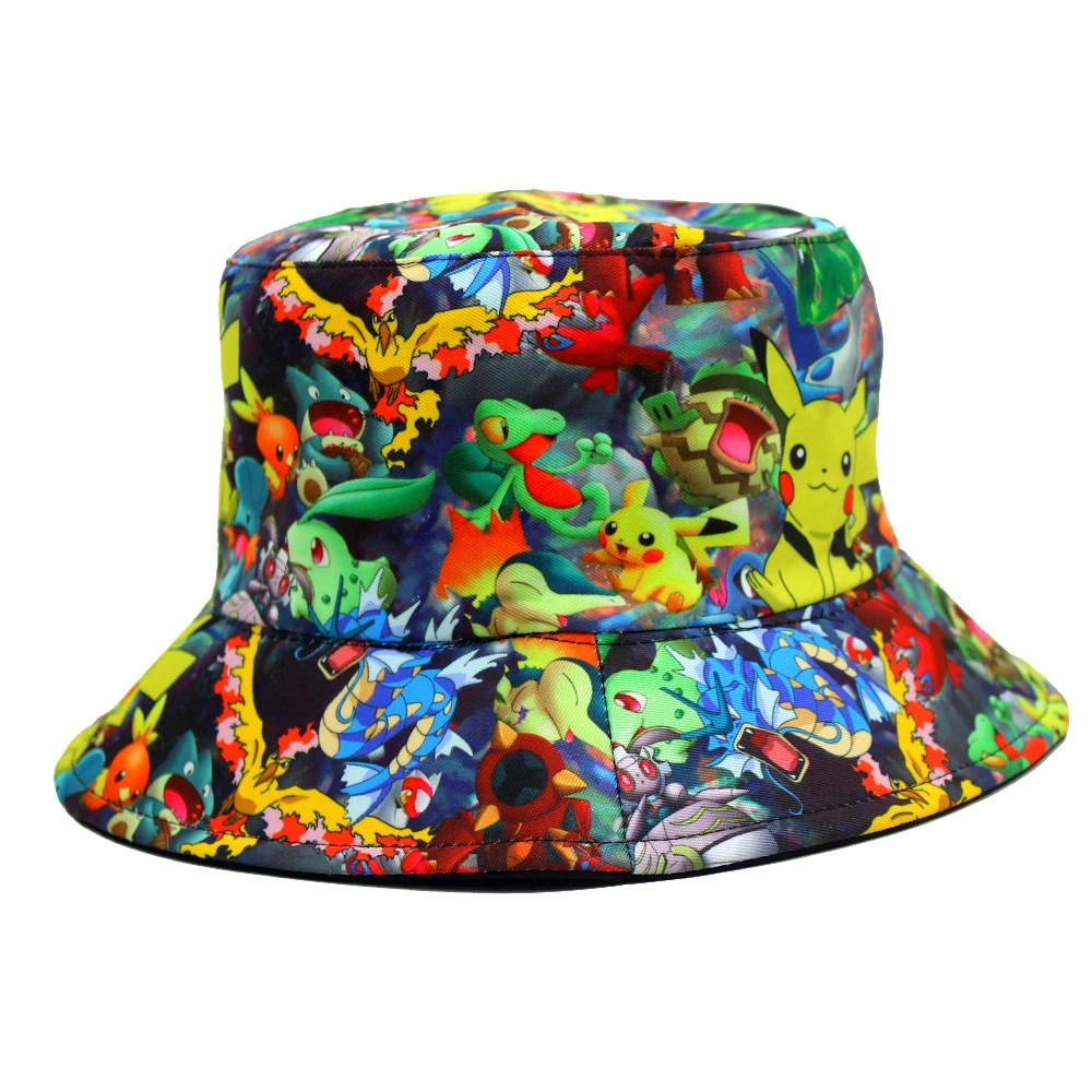 Pokemon-Pikachu-Stitch-Character-Outdoor-Sports-Kids-Hat-Cute ...