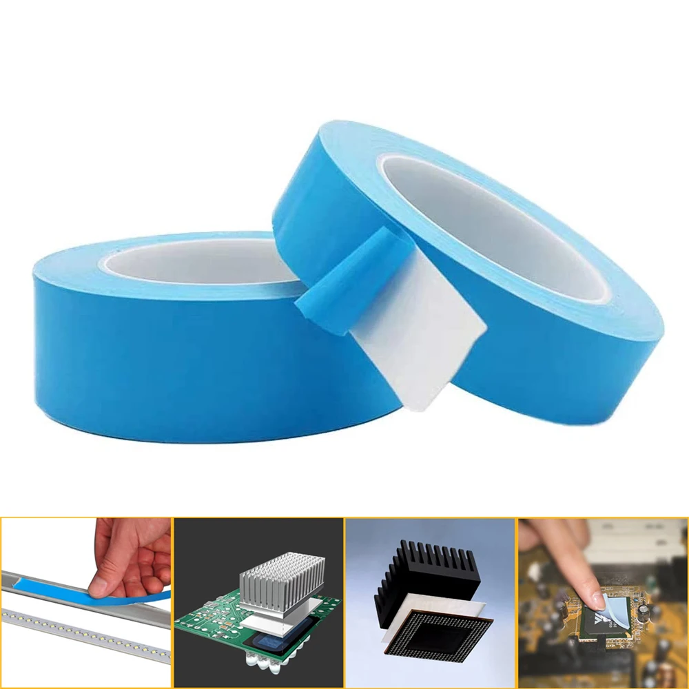 10m-5m-Roll-Multi-Width-Transfer-Tape-Double-Side-Thermal-Conductive ...