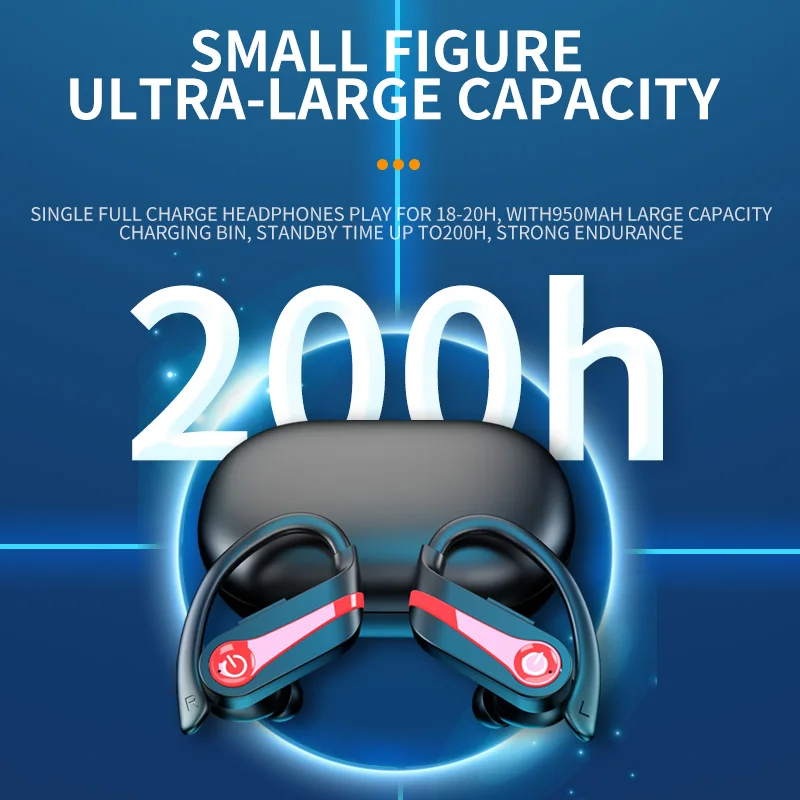 YYK-Q63-3-Ear-Hook-Tws-True-Wireless-Bluetooth-Earphone-Earbuds-Noise ...