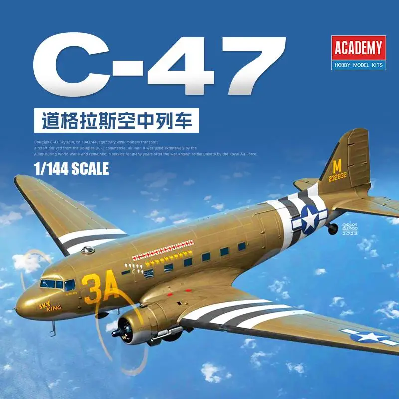 ACADEMY-AC12633-1-144-Scale-USAAF-C-47-Skytrain-Model-Kit.jpg
