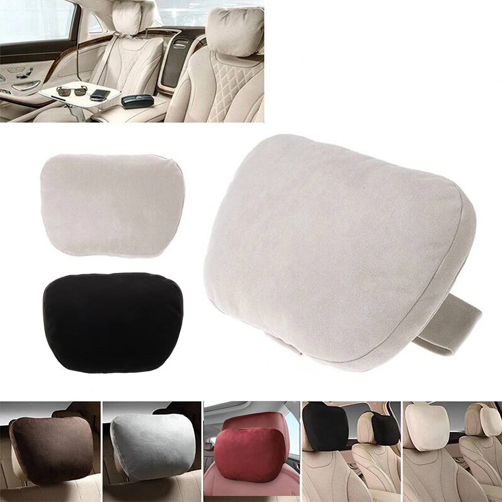 Universal-Car-Pillow-Headrest-Neck-Rest-Head-Support-Cushion-Car ...