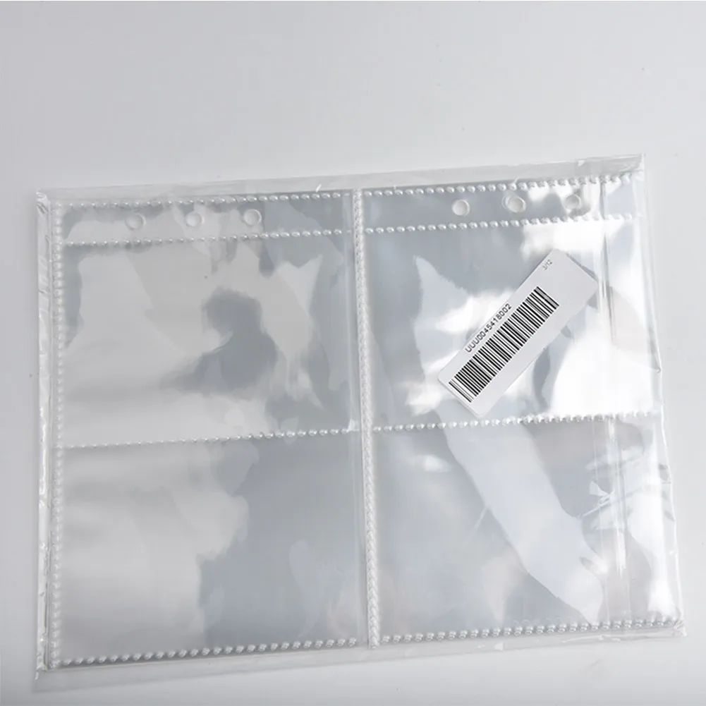 10 Pcs1/2/4 Grid A5 Convenient Storage Folder Binder Cover Photo Album ...