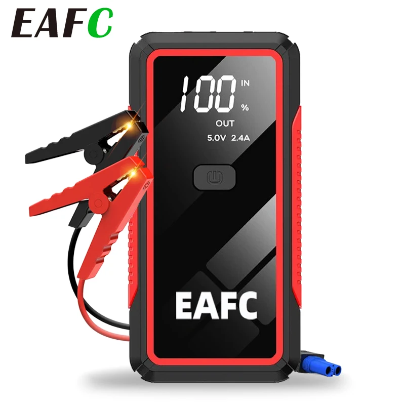 EAFC 2000A Car Jump Starter 12V Car Charger Booster Power Bank Battery Boost Starter Car ...