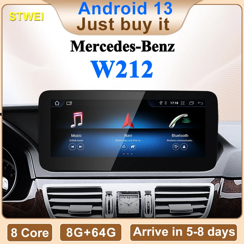12-3-8Core-Android13-Radio-For-Mercedes-Benz-E-class-W212-Automobile-Intelligence-System-Car ...