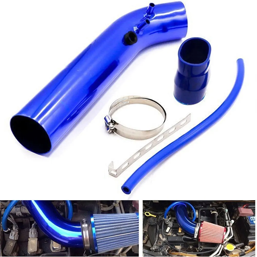 Universal-3-76mm-Aluminum-car-Air-Intake-Pipe-Kit-3-Inch-Racing-Car ...