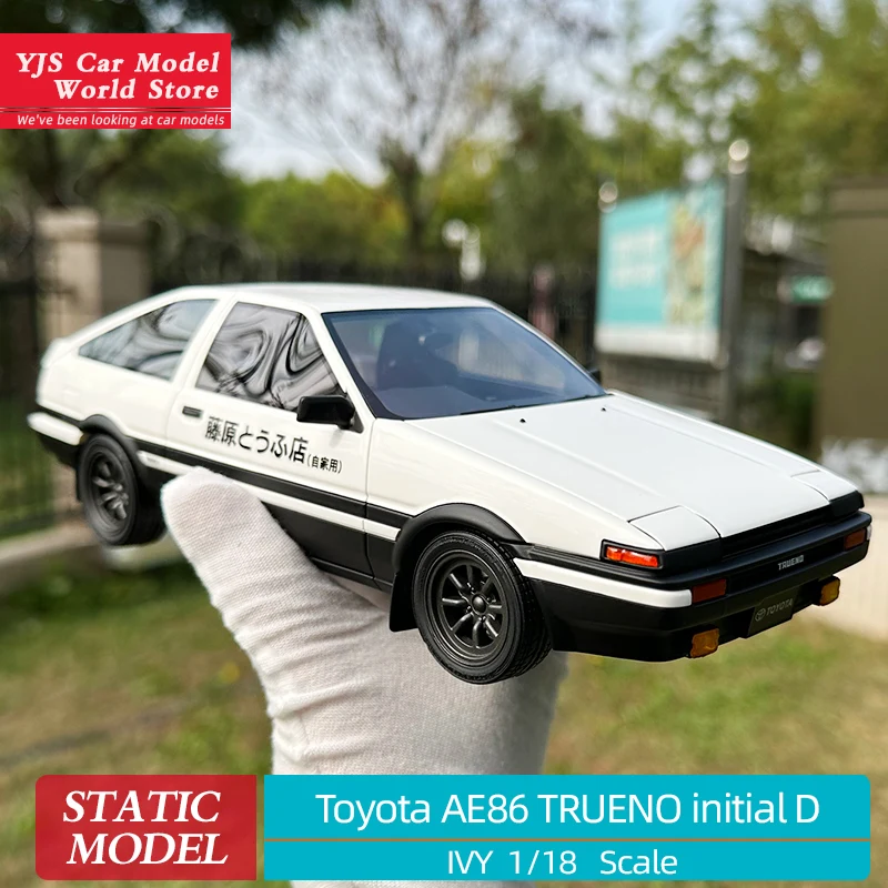 1-18-FOR-AE86-TRUENO-Resin-Car-model-Sports-car-model-Static-ornament ...