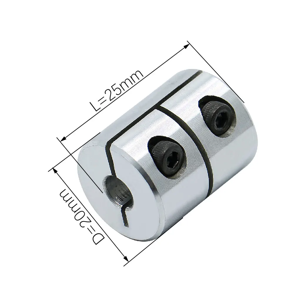 D20L25-3D-Printer-Part-Lead-Screw-Coupler-1-pc-RIgid-Coupler-Rigid ...