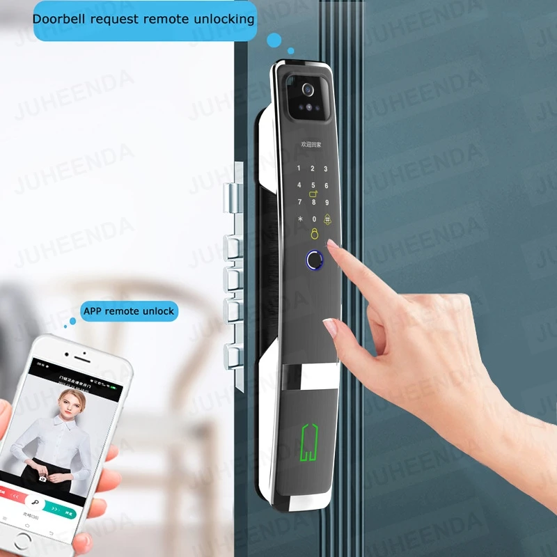 Tuya Wifi 3d Face Recognition Smart Lock Intelligent Biometric ...