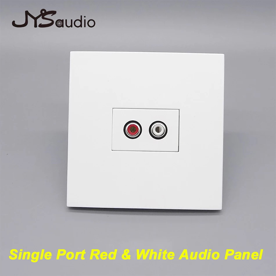 Panel de Audio estándar de 86 tipos, toma de pared de un solo puerto ...