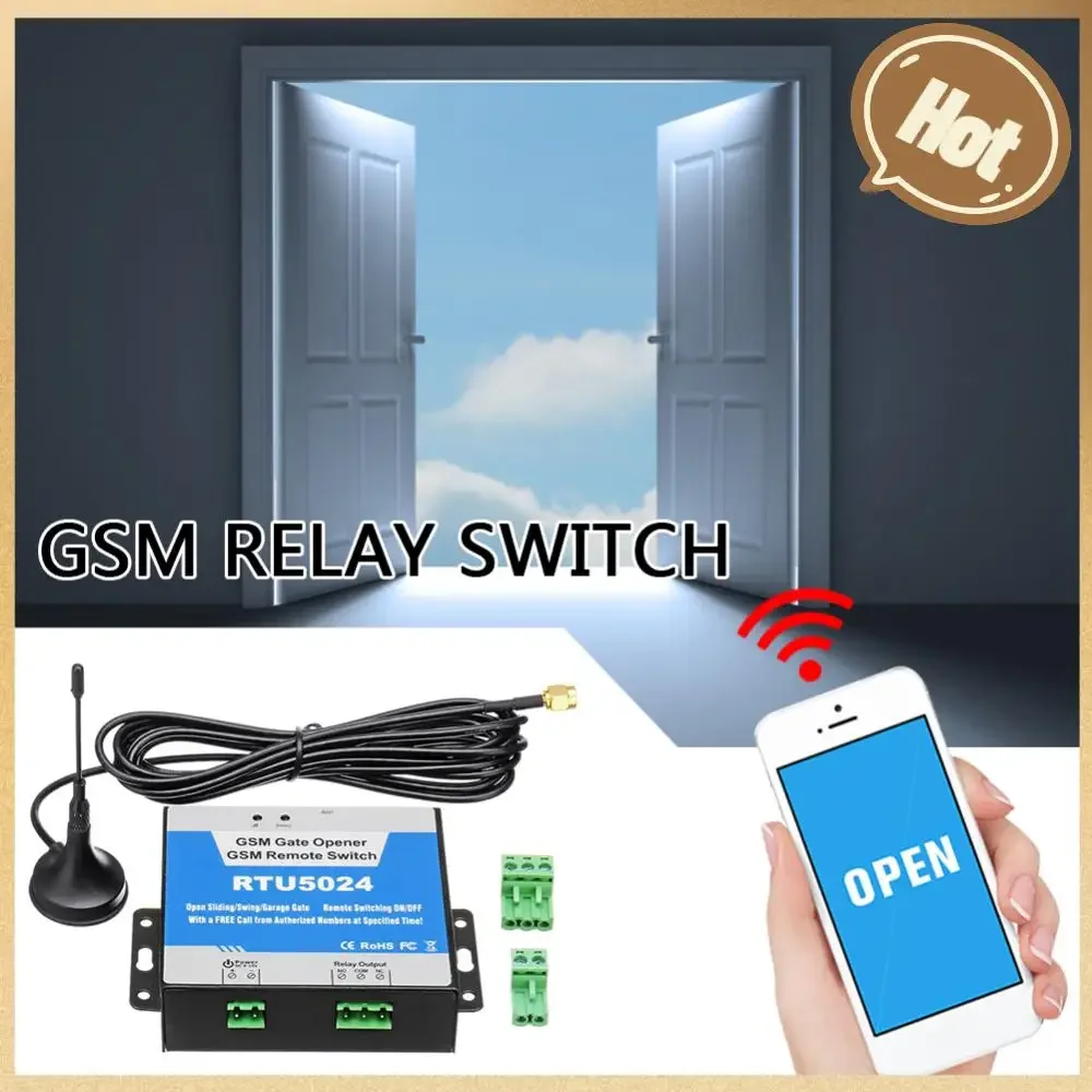 Quad-Band-RTU5024-GSM-Gate-Relay-Switch-Remote-Control-Door-Opener-with ...