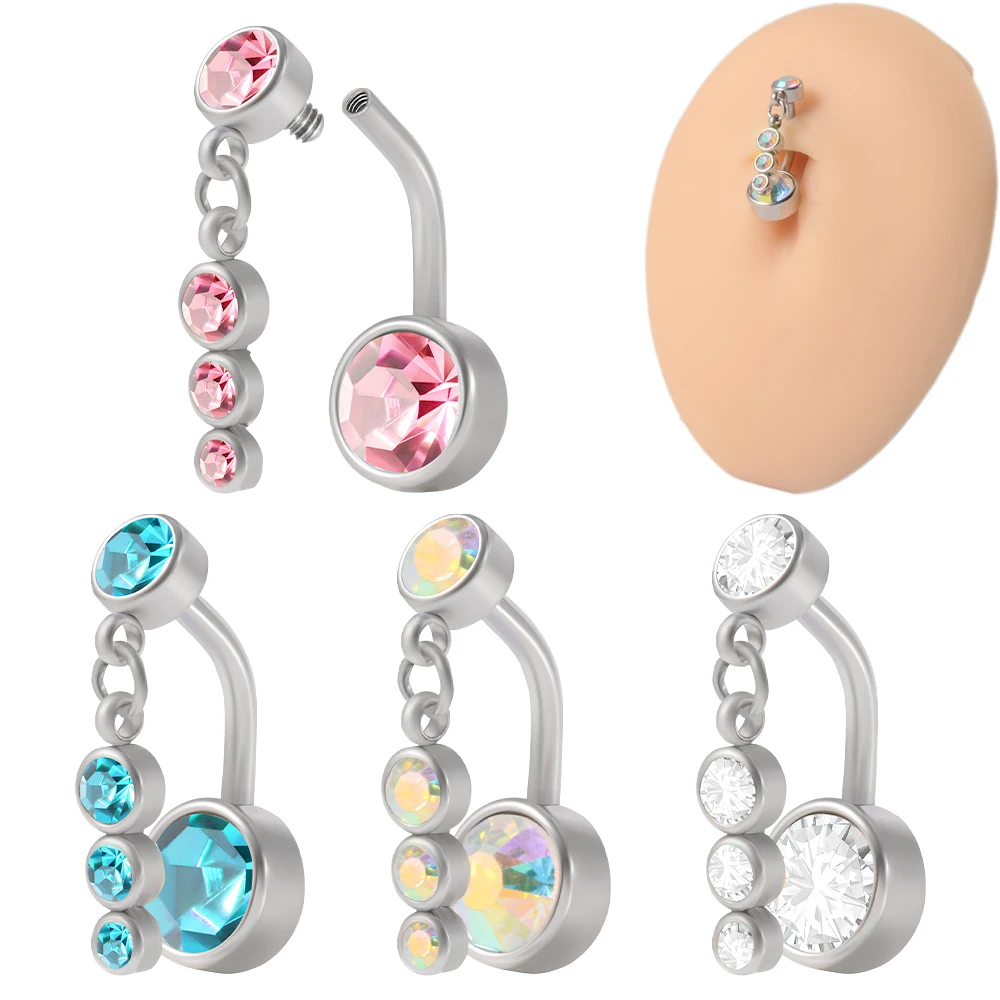 Cute Belly Button Rings Dangle