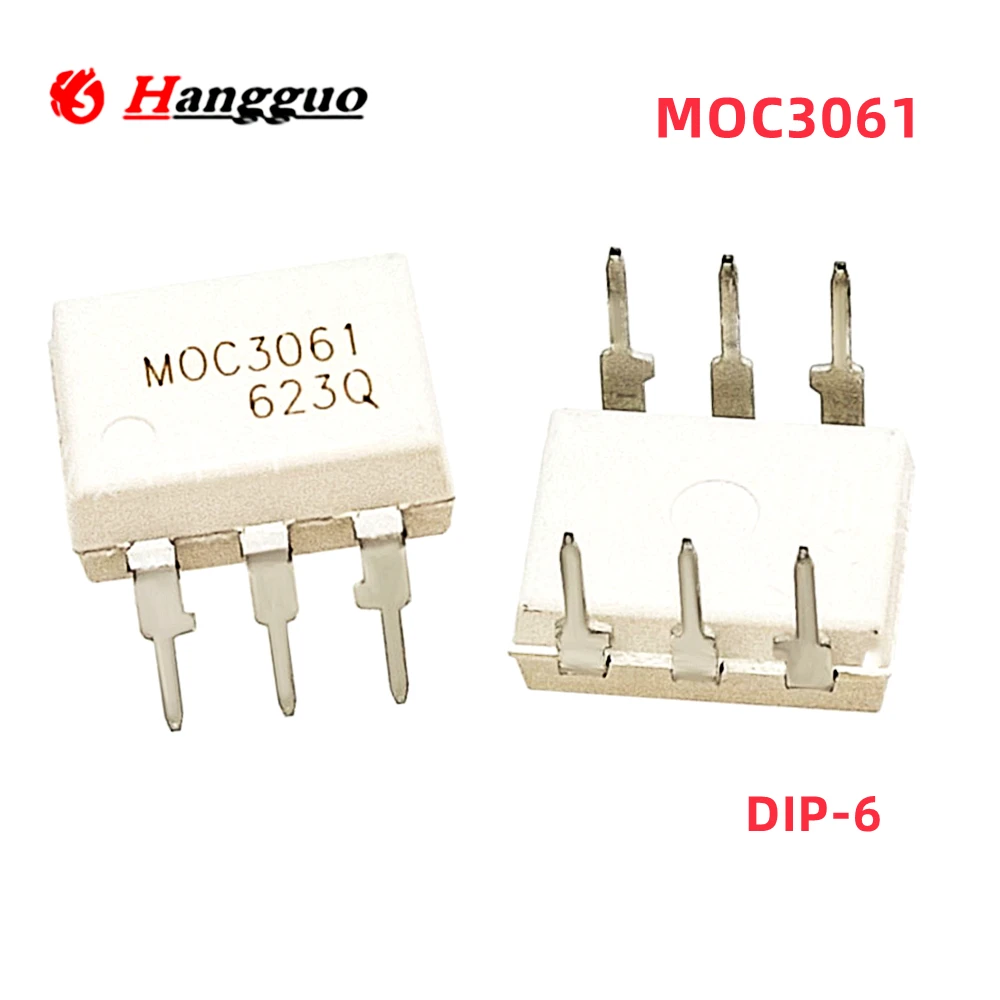 10Pcs-Lot-Original-MOC-3061-DIP-6-IC-MOC3083-MOC3062-MOC3061-MOC3042-MOC3043-MOC3052-MOC3021 ...