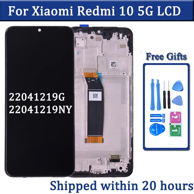 6-58-Screen-for-Xiaomi-Redmi-10-5G-Lcd-Display-Digital-Touch-Screen ...