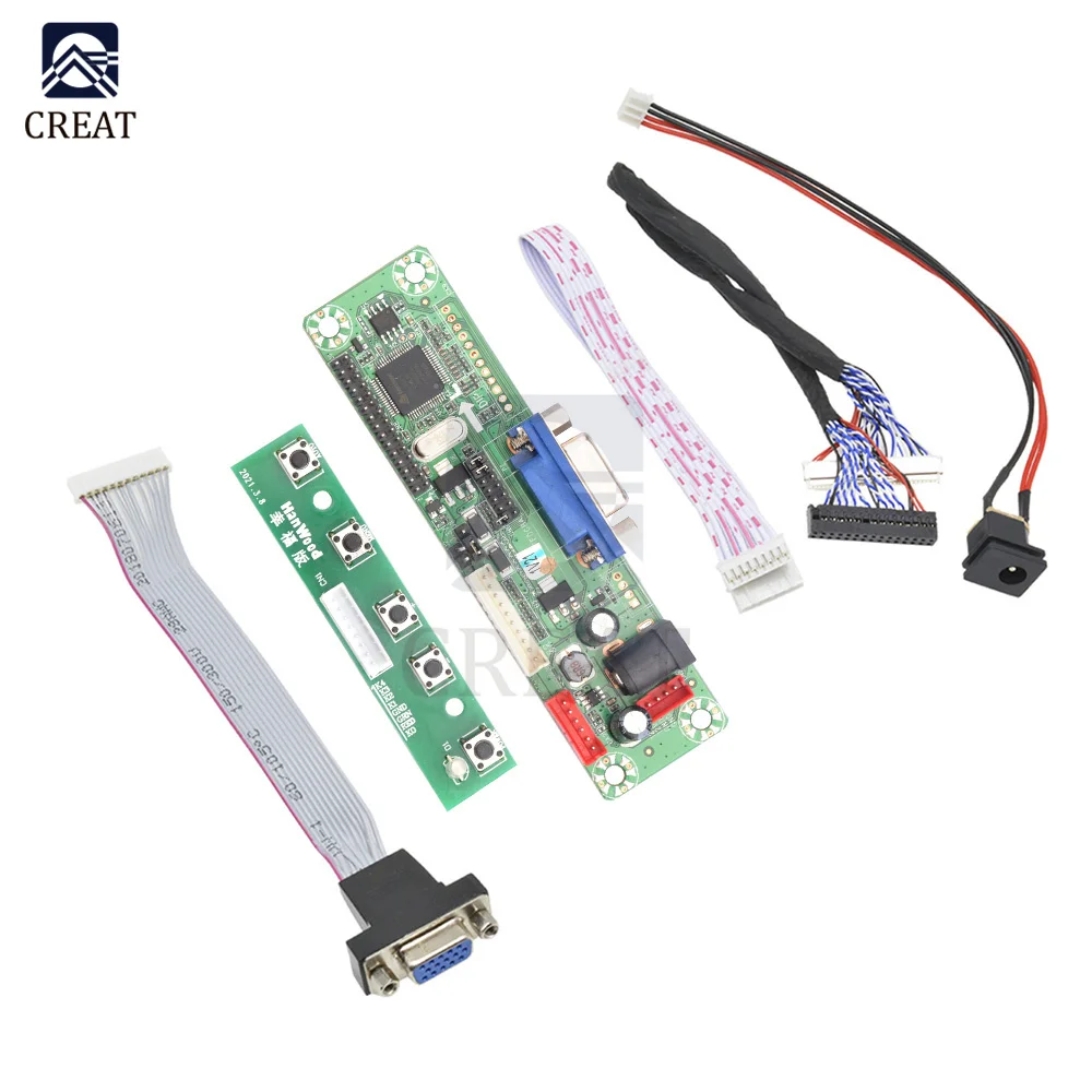 1Set VGA Video MT169 MT6820 MT6820-MD HX6820-A HX6820 V2.0 Universal ...