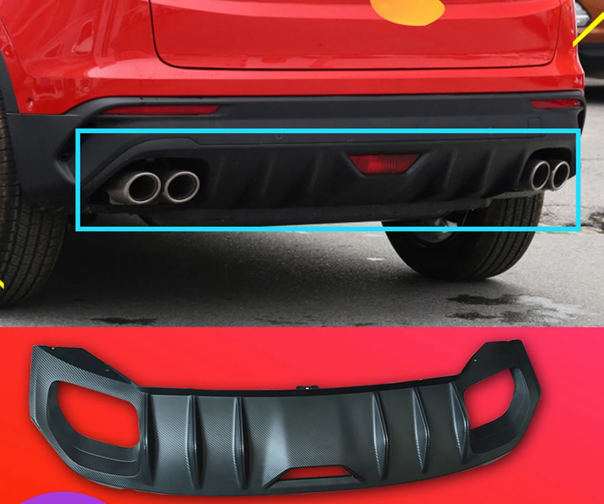 For-Geely-Coolray-proton-X50-19-20-Car-Rear-Bumper-Plate-lower-trim ...
