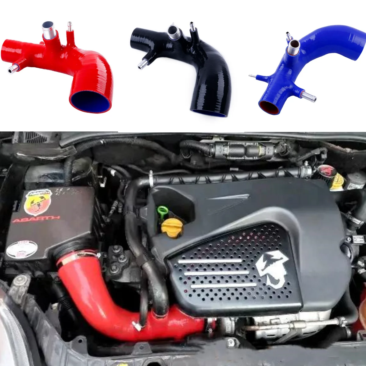 IHI Turbo Intake Silicone Hose Air Box To Turbo For Alfa Romeo Mito ...