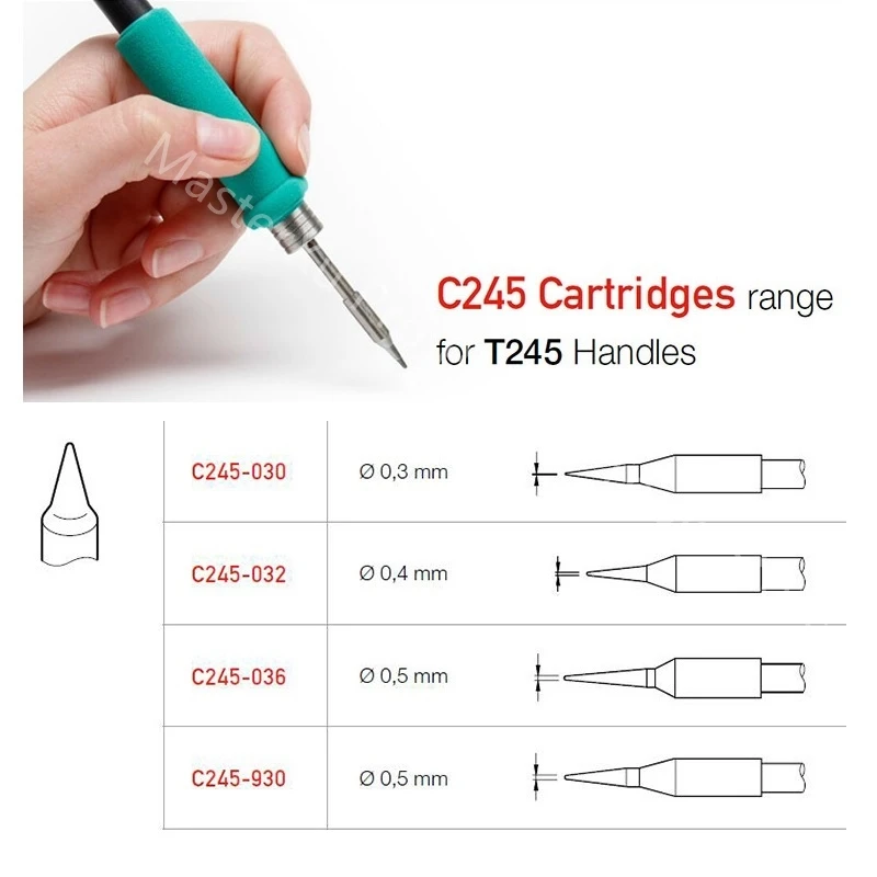 MasterXu-Original-for-JBC-C245-Tips-C245-945-029-030-034-789-Soldering ...