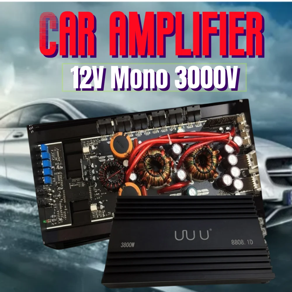 Vehicle-Audio-Modification-12V-Single-Way-Class-D-3000W-High-power-Car ...